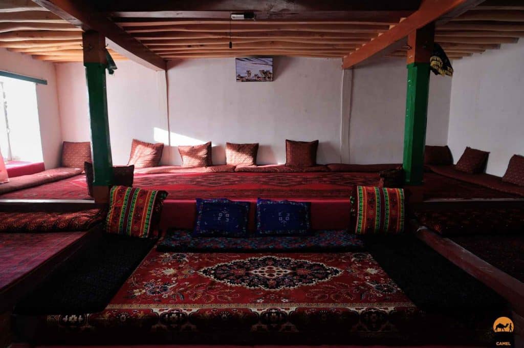 Interior of guest house in Qala-e Panja – Afghanistan